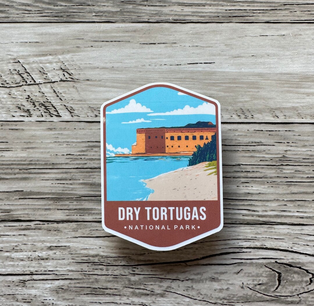 Dry Tortugas National Park Sticker | Florida | Wilderness | Hiking ...