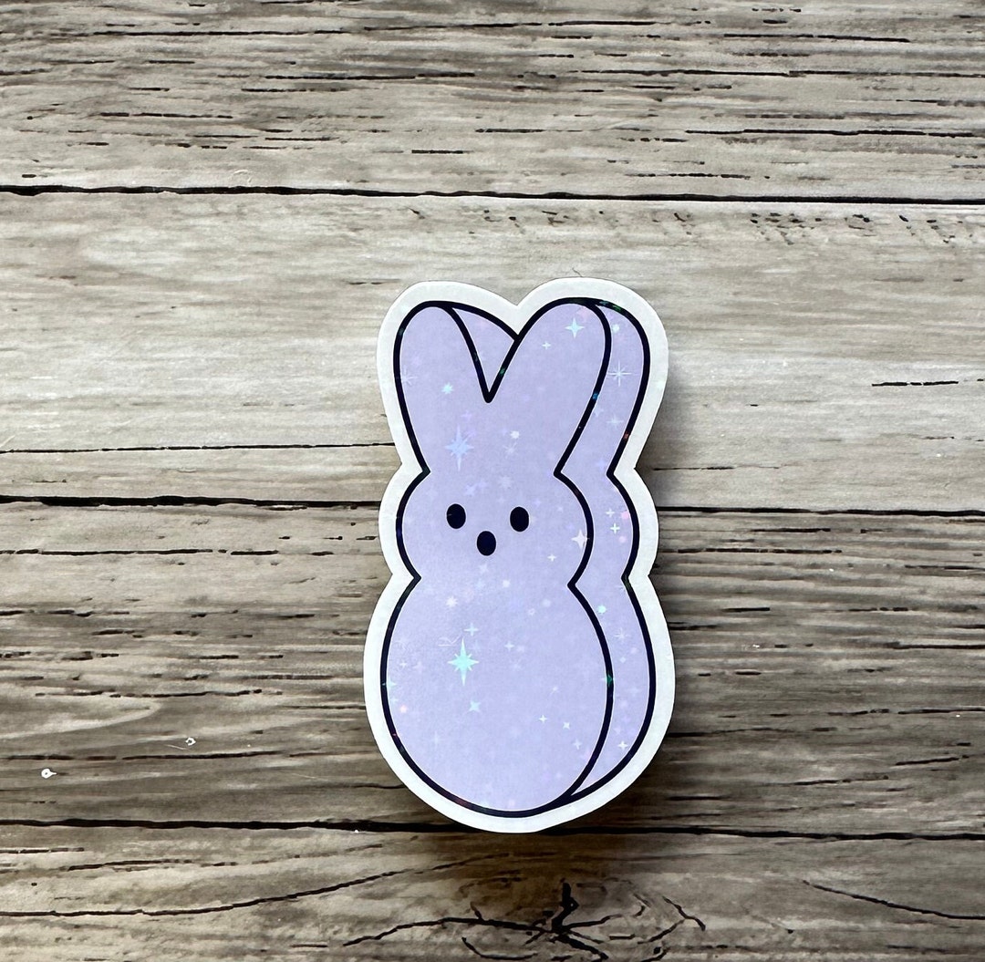 Purple Peep Sticker | Marshmallows | Easter | Bunny | Seasonal | Yeti ...