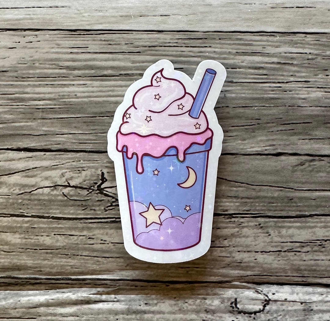 Space Milkshake Sticker | Cute | Area 51 | Extraterrestrial | Alien ...