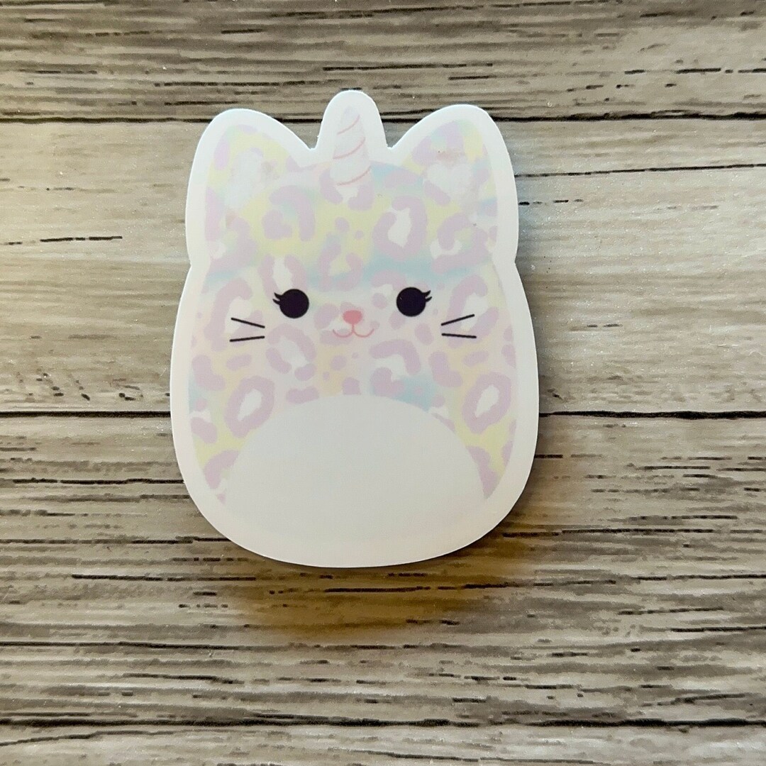 Squishmallow Sticker | Cheetah-corn | Soraya | Stuffed Animal | Water ...