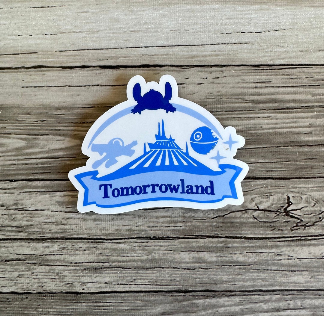 Tomorrowland Sticker | Disneyland Sticker | Disney Sticker | Hydroflask ...