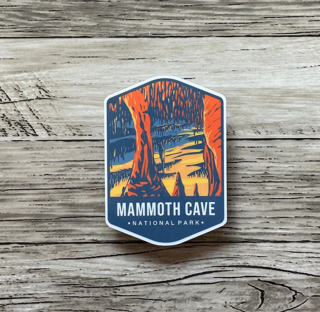 Mammoth Cave National Park Sticker | Kentucky | Wilderness | Hiking ...