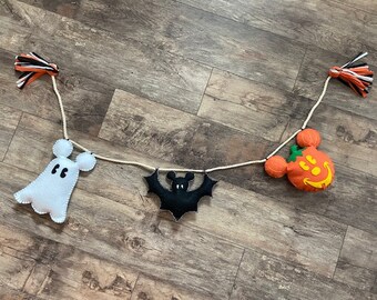 Mickey Pom Pom Garland Disney Pom Pom Garland Mickey Garland Disney ...