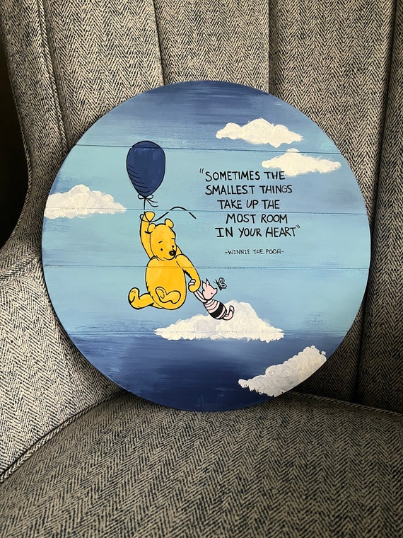 Winnie the Pooh Nursery Sign. Can Be Customized. - Etsy