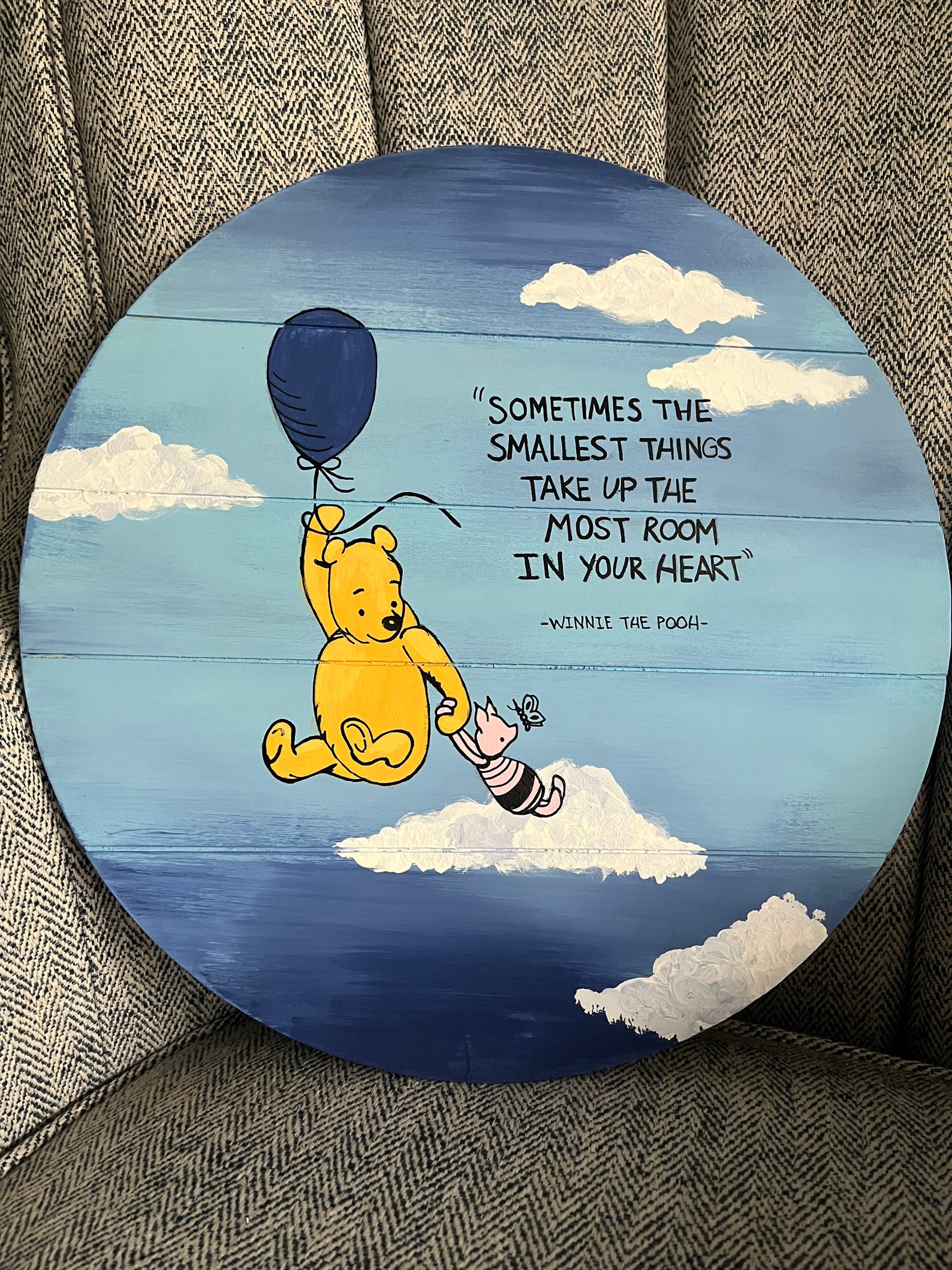 Winnie the Pooh Nursery Sign. Can Be Customized. - Etsy
