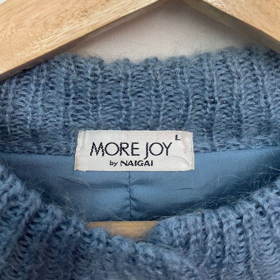Vintage More Joy By Naigai Mohair Button Ups Cardigan… - Gem