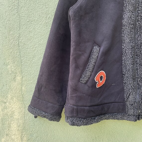 Vintage DRUG STORE Sherpa Inside With Patch Jacket Vi… - Gem