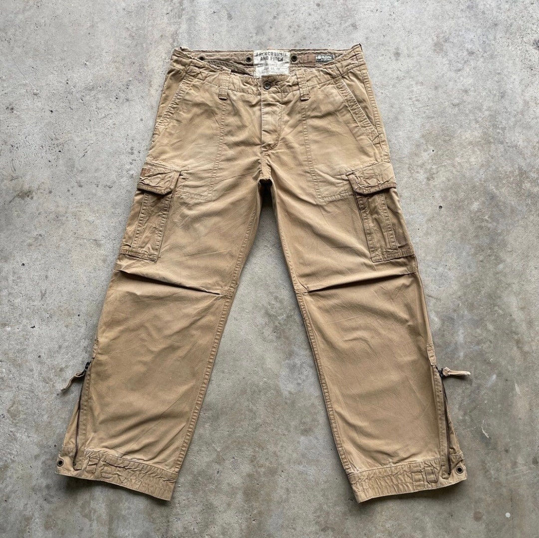 Vintage Abercrombie and Fitch Faded Cargo Pants Tactical Vintage Abercrombie and Fitch Utility ...