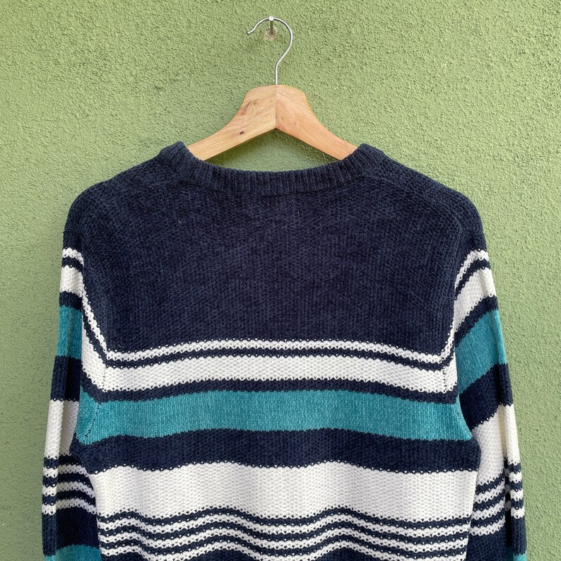 Vintage MACBETH Embroidery Logo Crewneck Sweater Knitwear Vintage ...