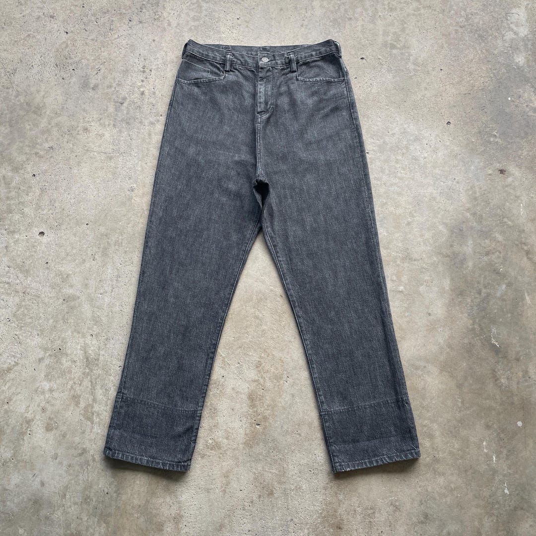 Vintage Yohji Yamamoto Y’s Jeans Black Faded Pants Vintage Y’s Yohji ...