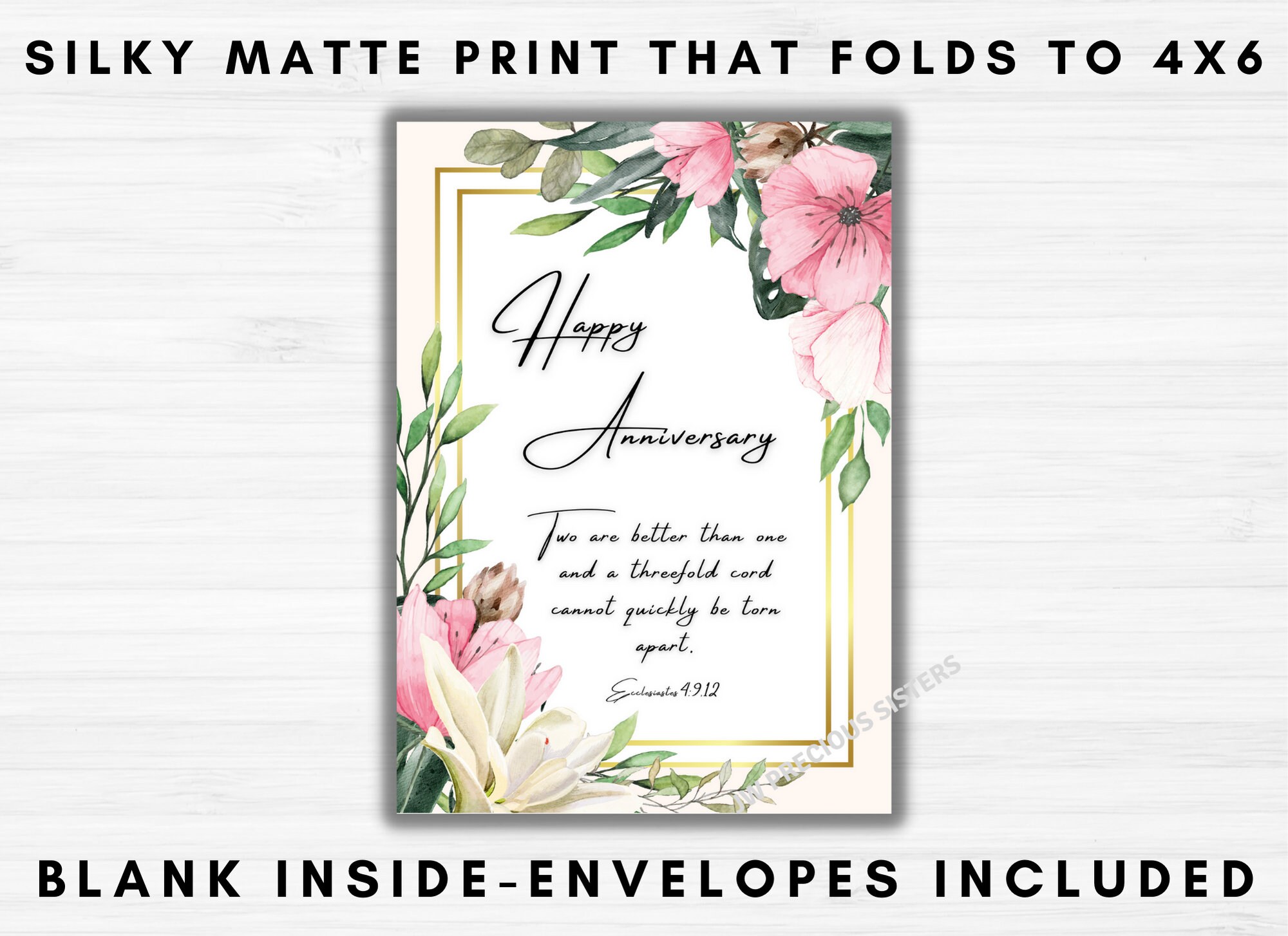 JW Wedding Anniversary Greeting Card - Etsy