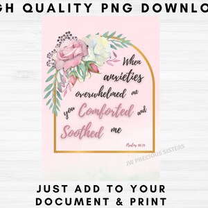 JW Comfort From the Scriptures Printable Card - Etsy