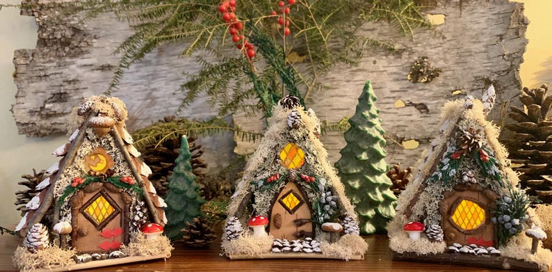 Snowflake Fairy Cottage - Etsy