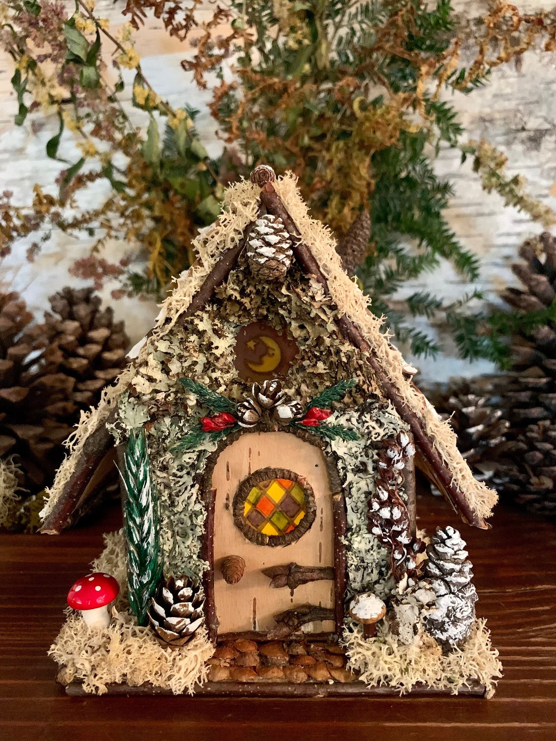 Yule Moon Fairy Cottage: Oak Fairy - Etsy