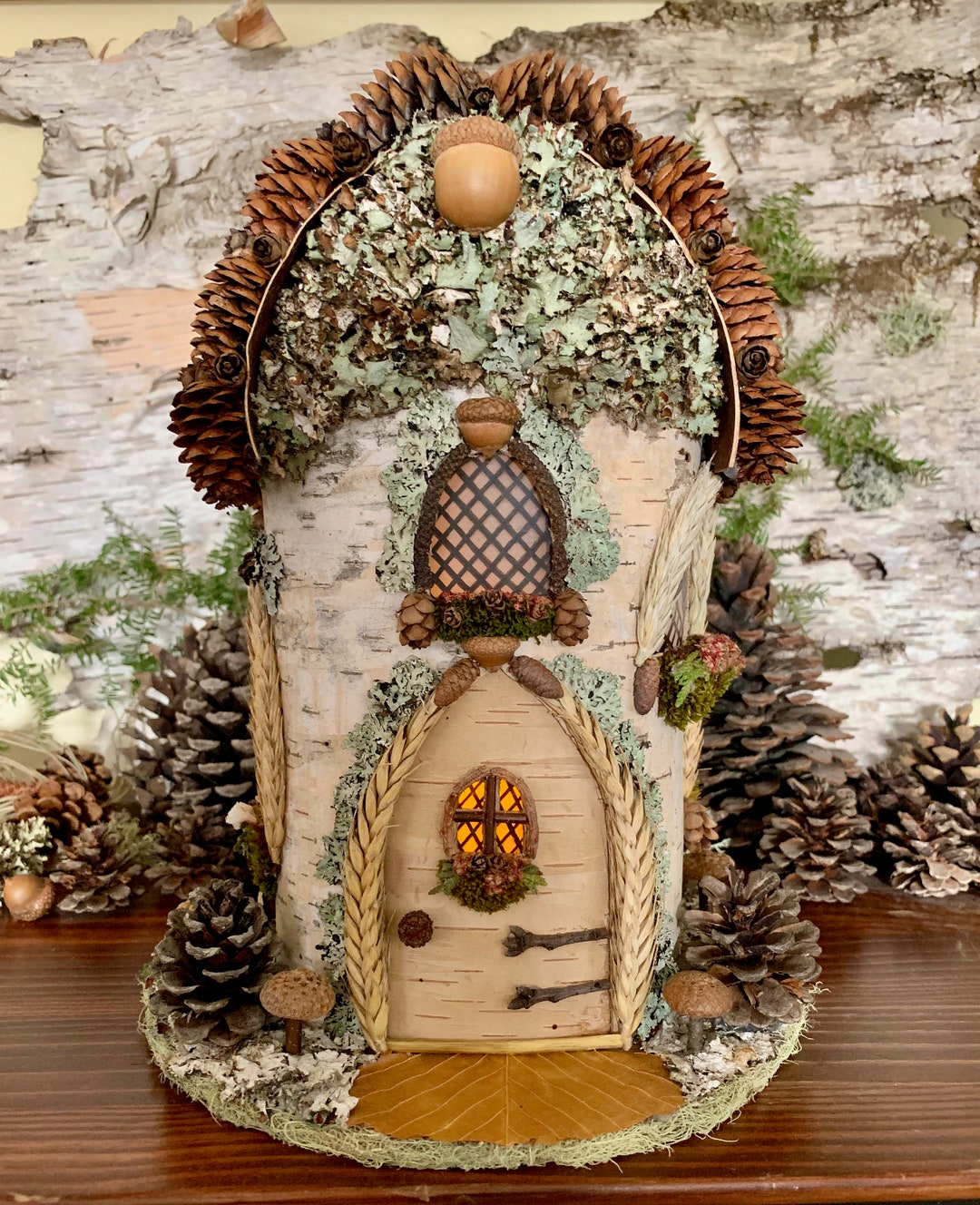 Spruce Mountain Medieval Fairy Castle - Etsy