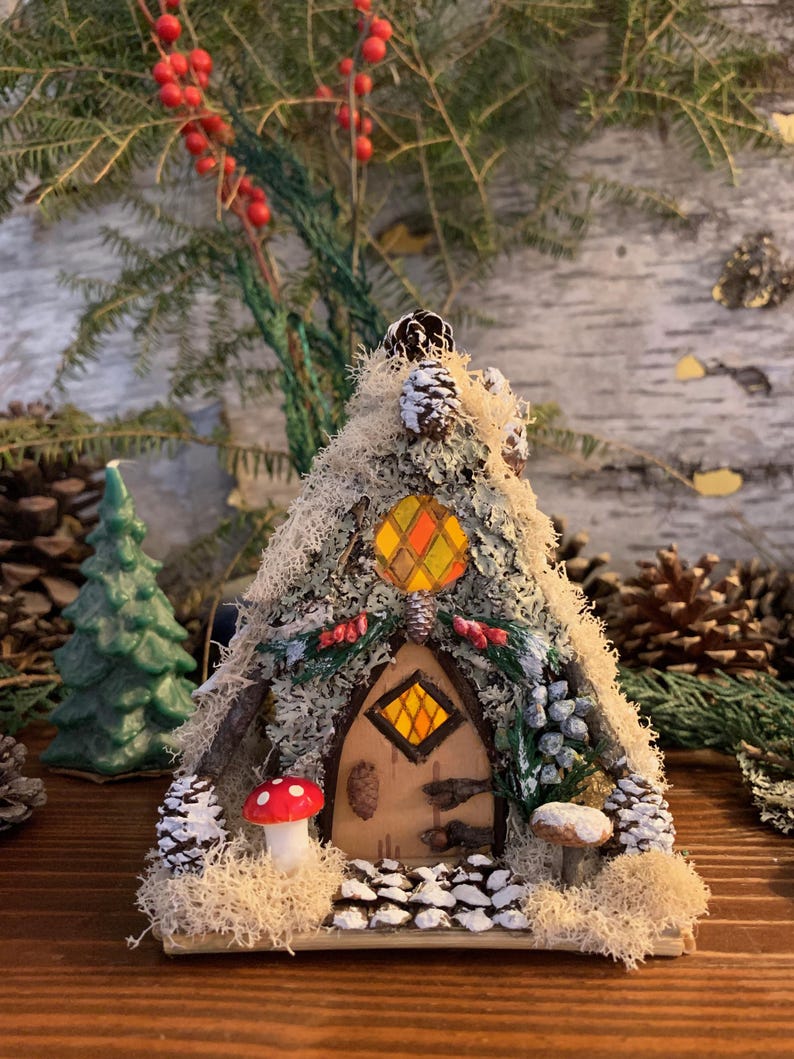 Snowflake Fairy Cottage - Etsy