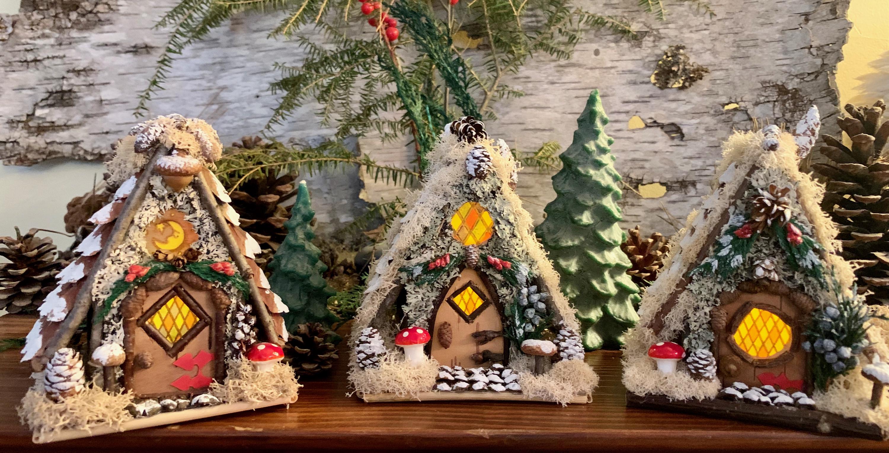 Snowflake Fairy Cottage - Etsy