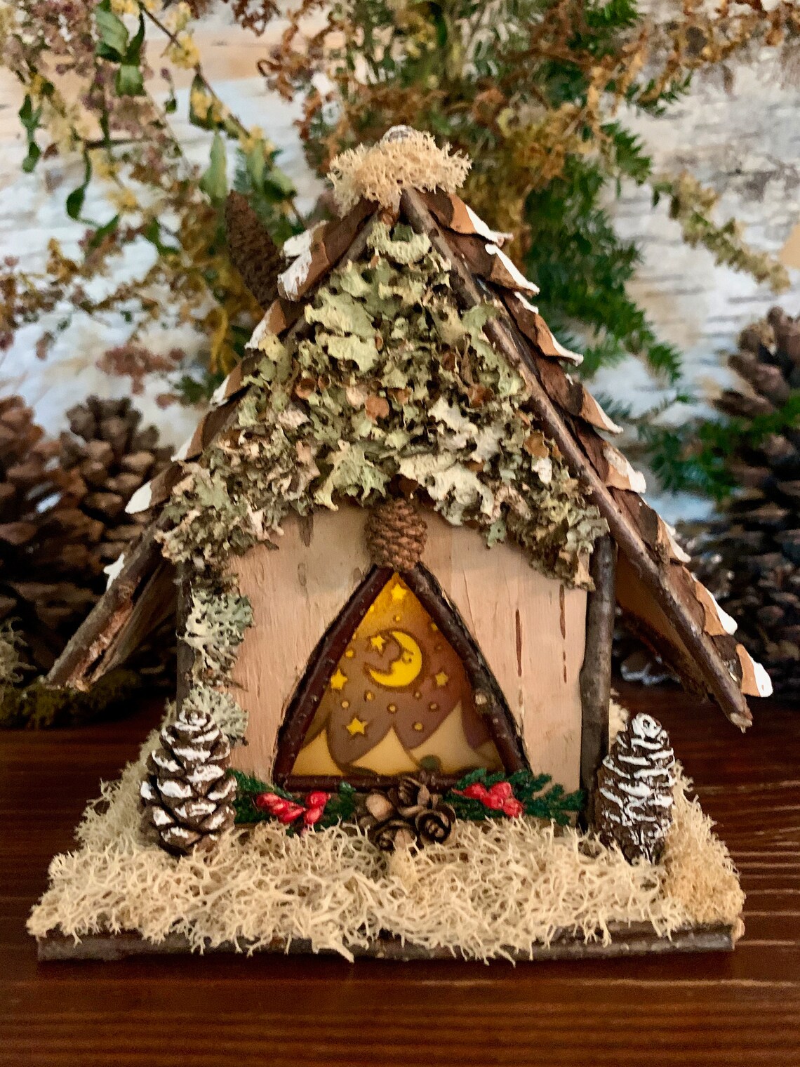 Yule Moon Fairy Cottage: Oak Fairy - Etsy