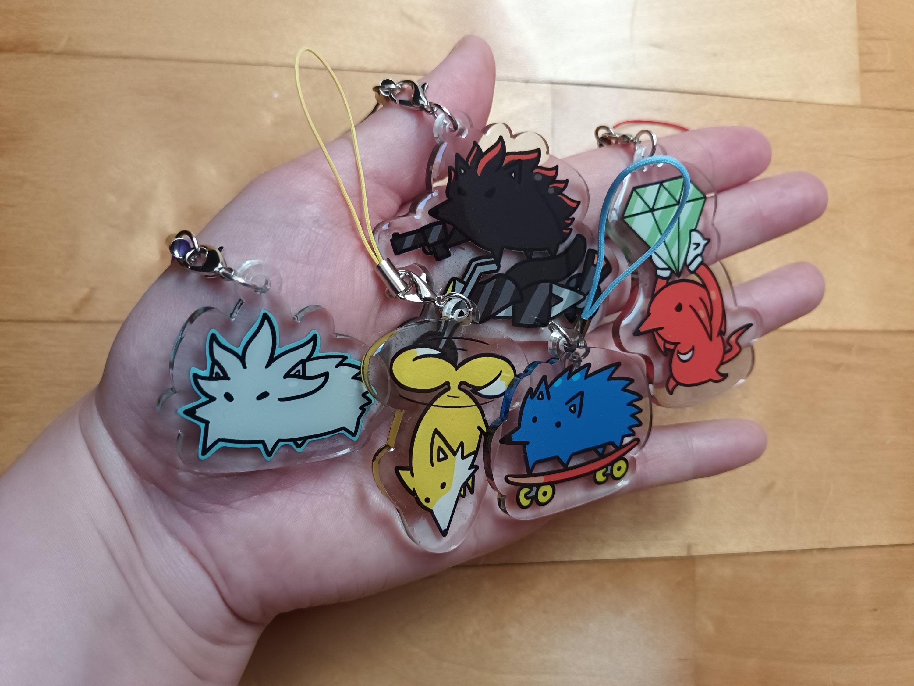 Sonic and Friends Acrylic Charms - Etsy