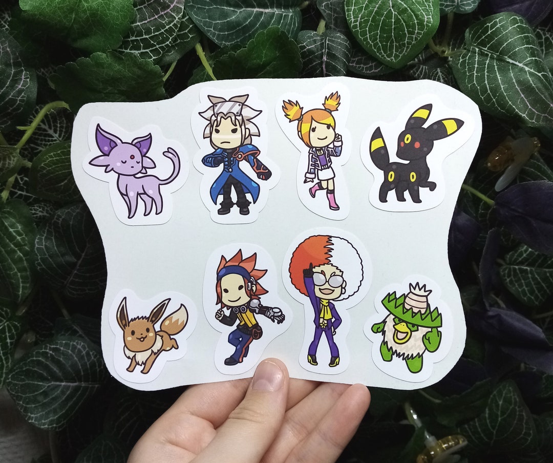 PKMN Orre Vinyl Sticker Set - Etsy