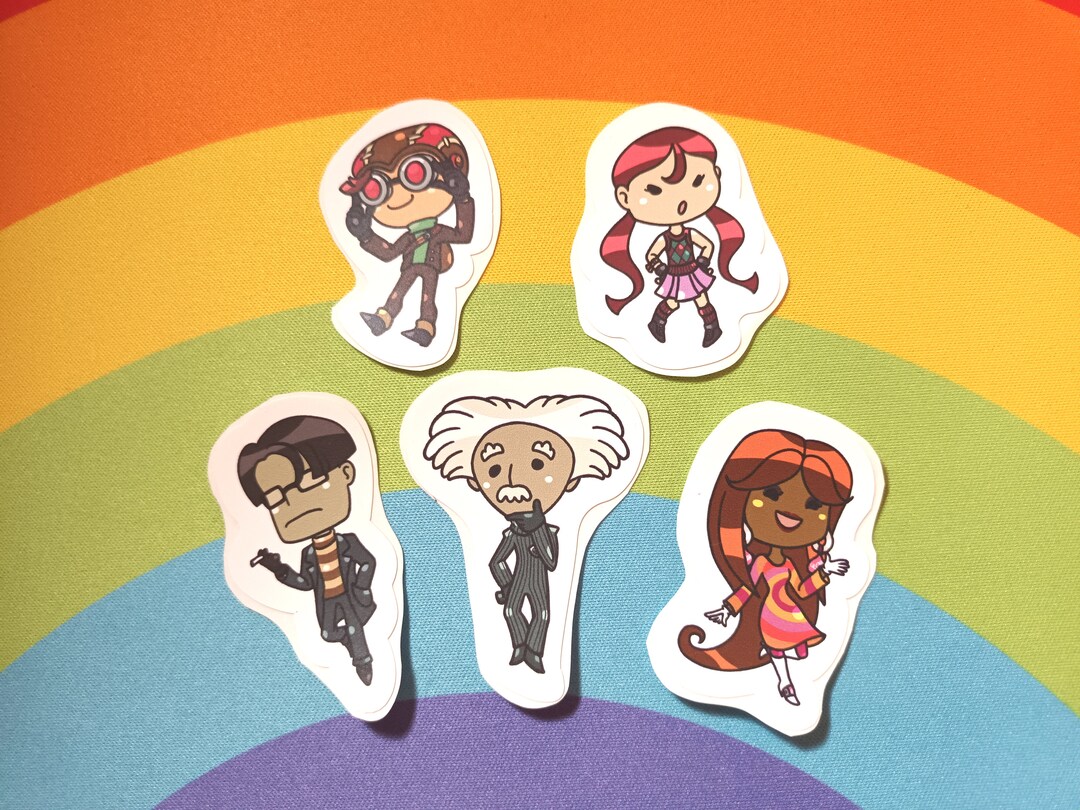 Psychonauts Vinyl Sticker Set - Etsy