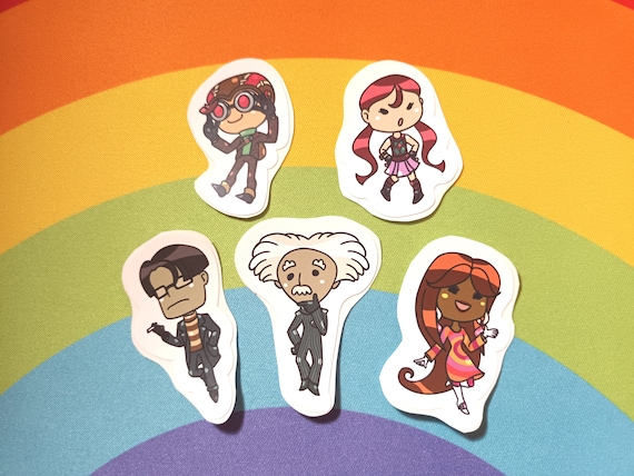 Psychonauts Vinyl Sticker Set - Etsy