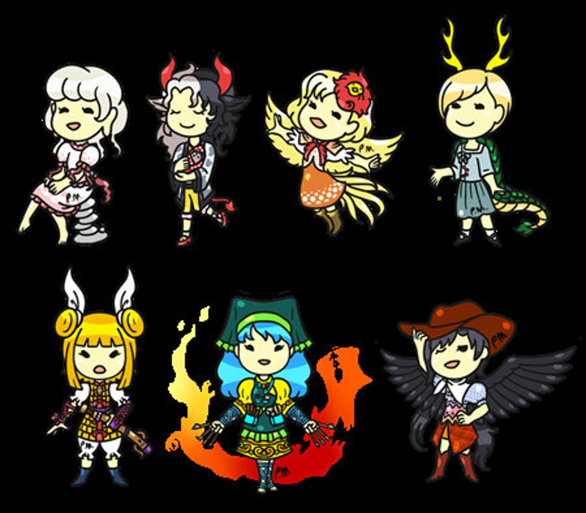 Touhou 17 Vinyl Sticker | Etsy