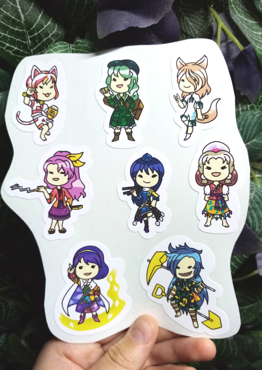 Touhou 18 Vinyl Sticker - Etsy