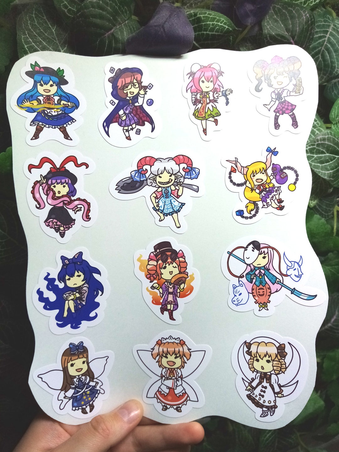 Touhou Sidegames Vinyl Sticker - Etsy