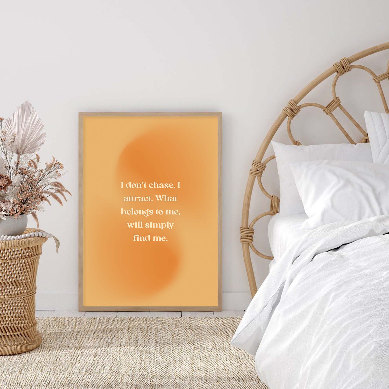 I Don't Chase, I Attract. What Belongs to | Manifest Poster | Law of ...
