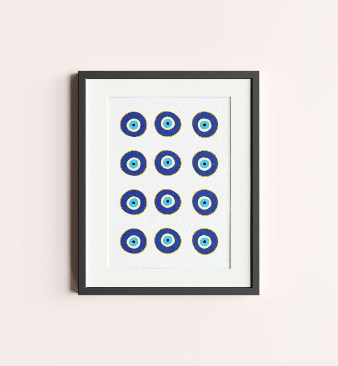 Evil Eye Poster, Evil Eye Print, Boho Prints, Graphic Art, Wall Art ...