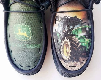 Hey Dude John Deere - Etsy