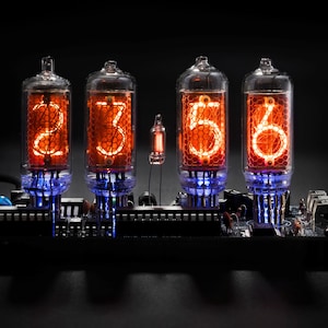 4 Tube IN-8 Nixie Tube Clock KIT DIY. No Tube. - Etsy