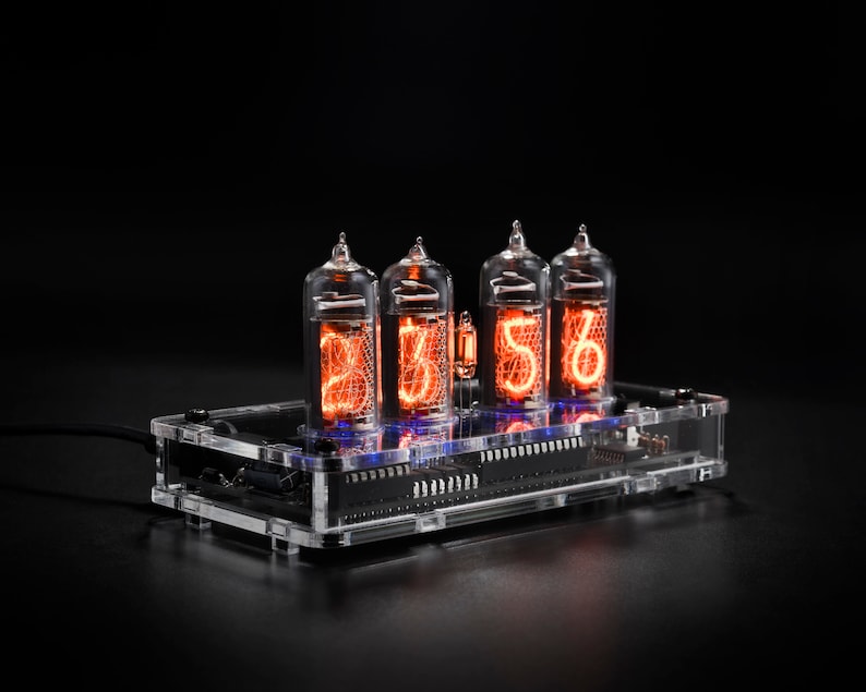 IN-14 Nixie Tube Clock. Assembled. With Tubes. - Etsy
