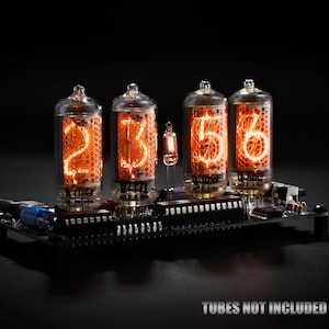 4 Tube IN-8 Nixie Tube Clock KIT DIY. No Tube. - Etsy