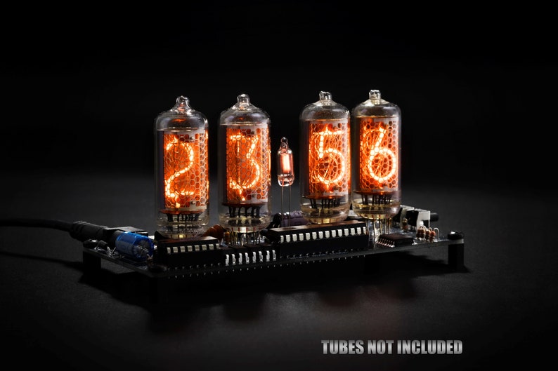 4 Tube IN-8 Nixie Tube Clock KIT DIY. No Tube. - Etsy