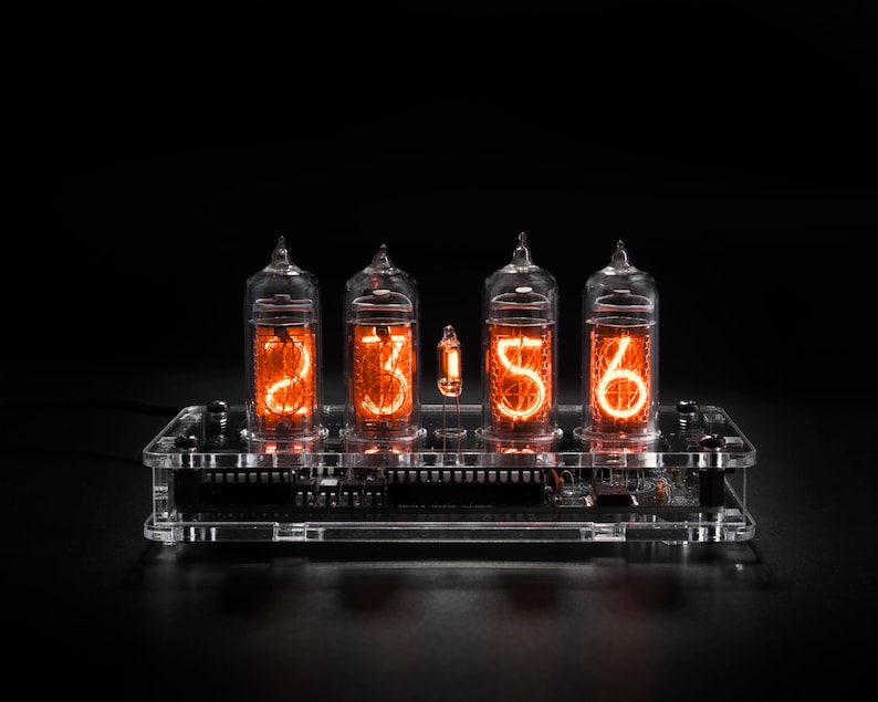 IN-14 Nixie Tube Clock. Assembled. With Tubes. - Etsy