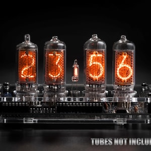 4 Tube IN-8 Nixie Tube Clock KIT DIY. No Tube. - Etsy