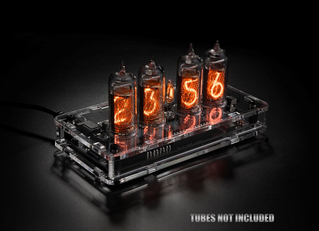 4 Tube IN-14 Nixie Tube Clock KIT DIY. No Tube. - Etsy