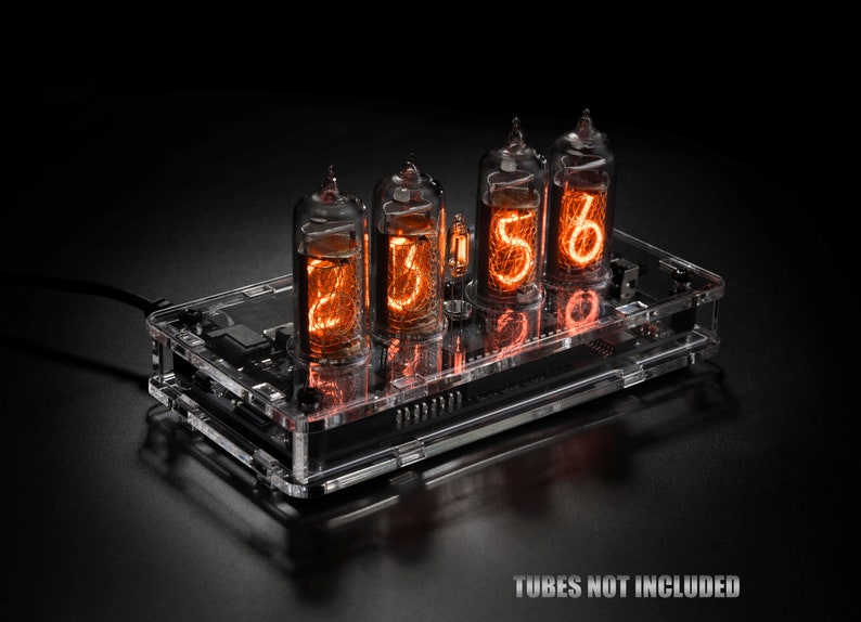 4 Tube IN-14 Nixie Tube Clock KIT DIY. No Tube. - Etsy