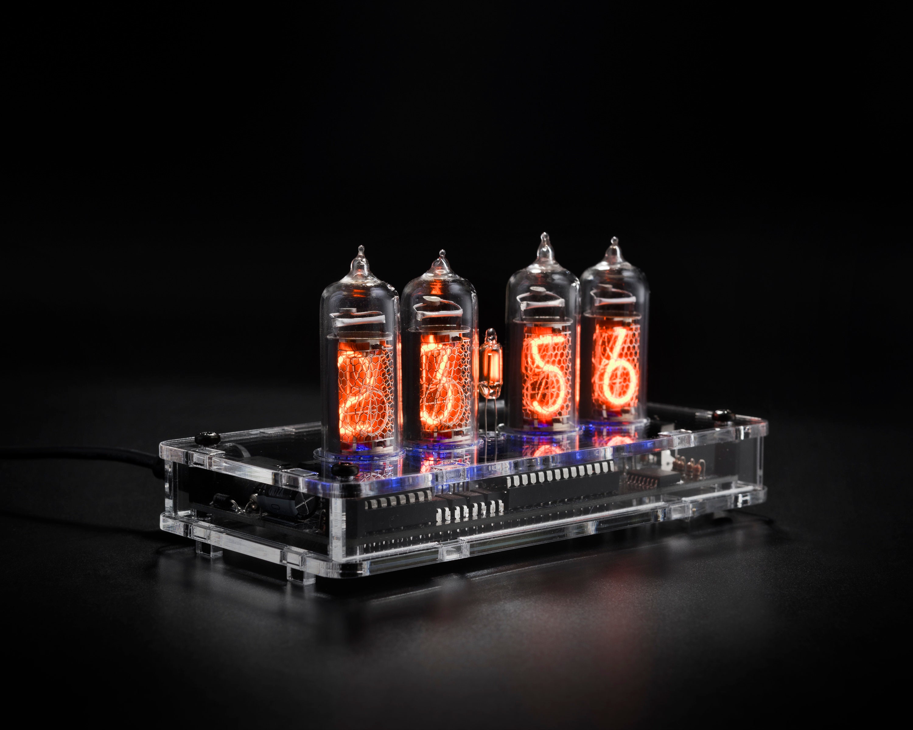 4 Tube IN-14 Nixie Tube Clock KIT DIY. No Tube. - Etsy