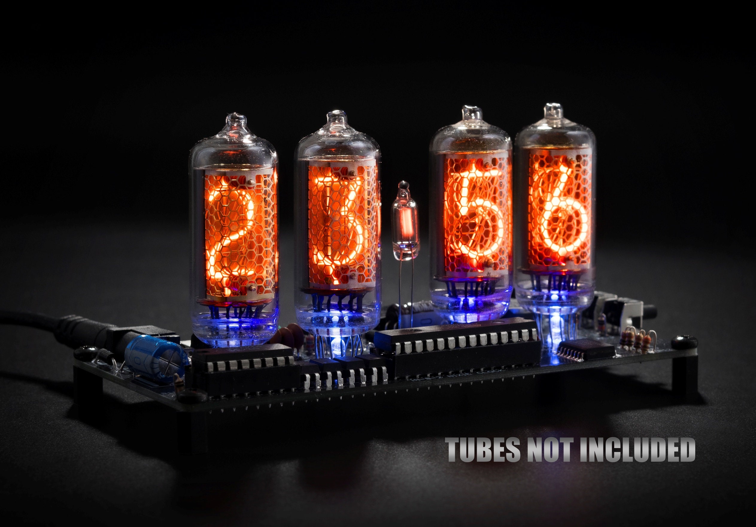 4 Tube IN-8-2 Nixie Tube Clock KIT DIY. No Tube. - Etsy