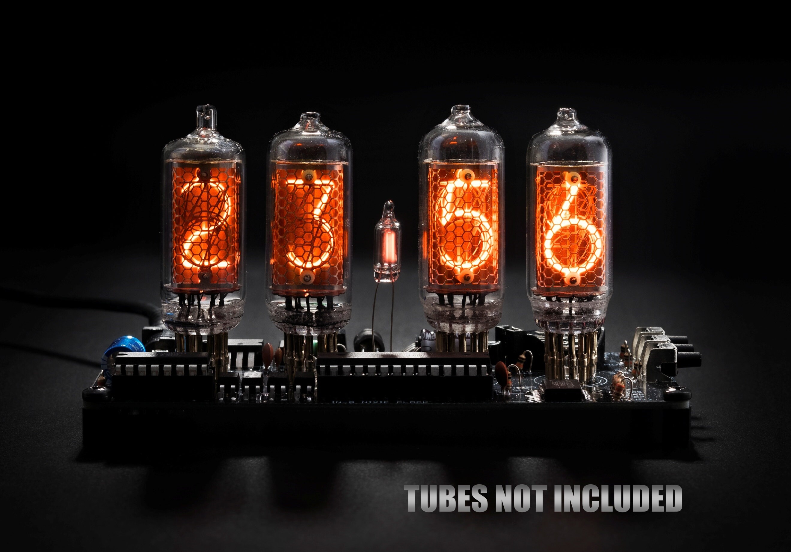 4 Tube IN-8 Nixie Tube Clock KIT DIY. No Tube. - Etsy