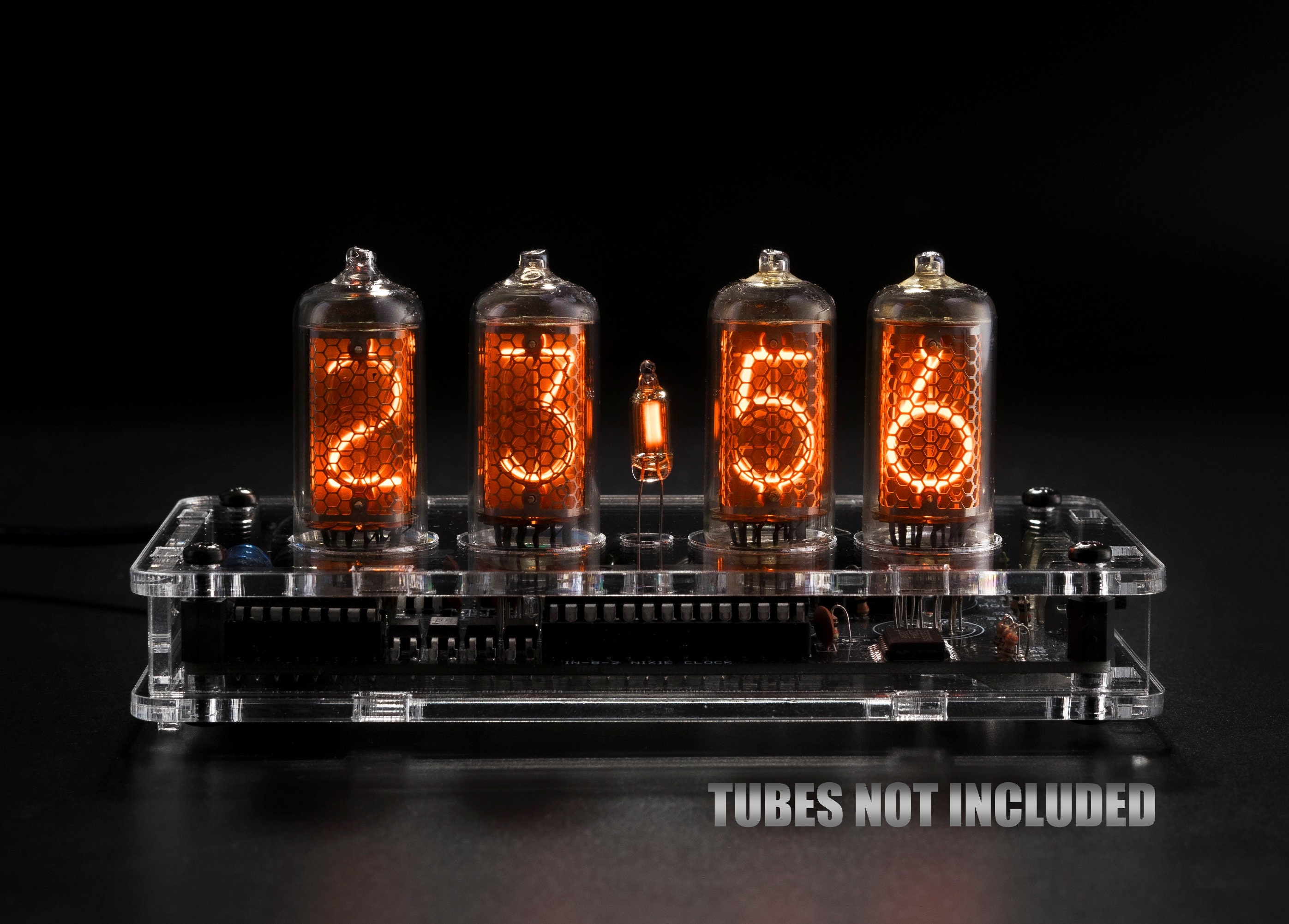 4 Tube IN-8-2 Nixie Tube Clock KIT DIY. No Tube. - Etsy
