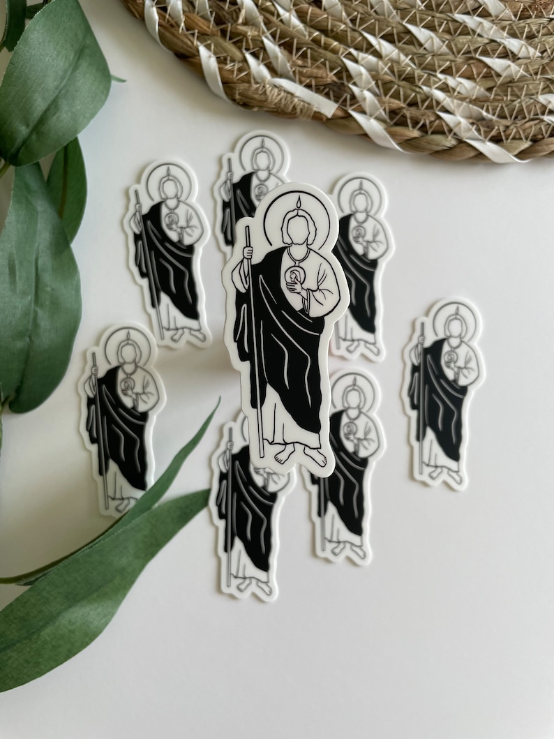 San Judas Tadeo Sticker. Saint Jude Sticker. St. Jude. Jude the Apostle ...
