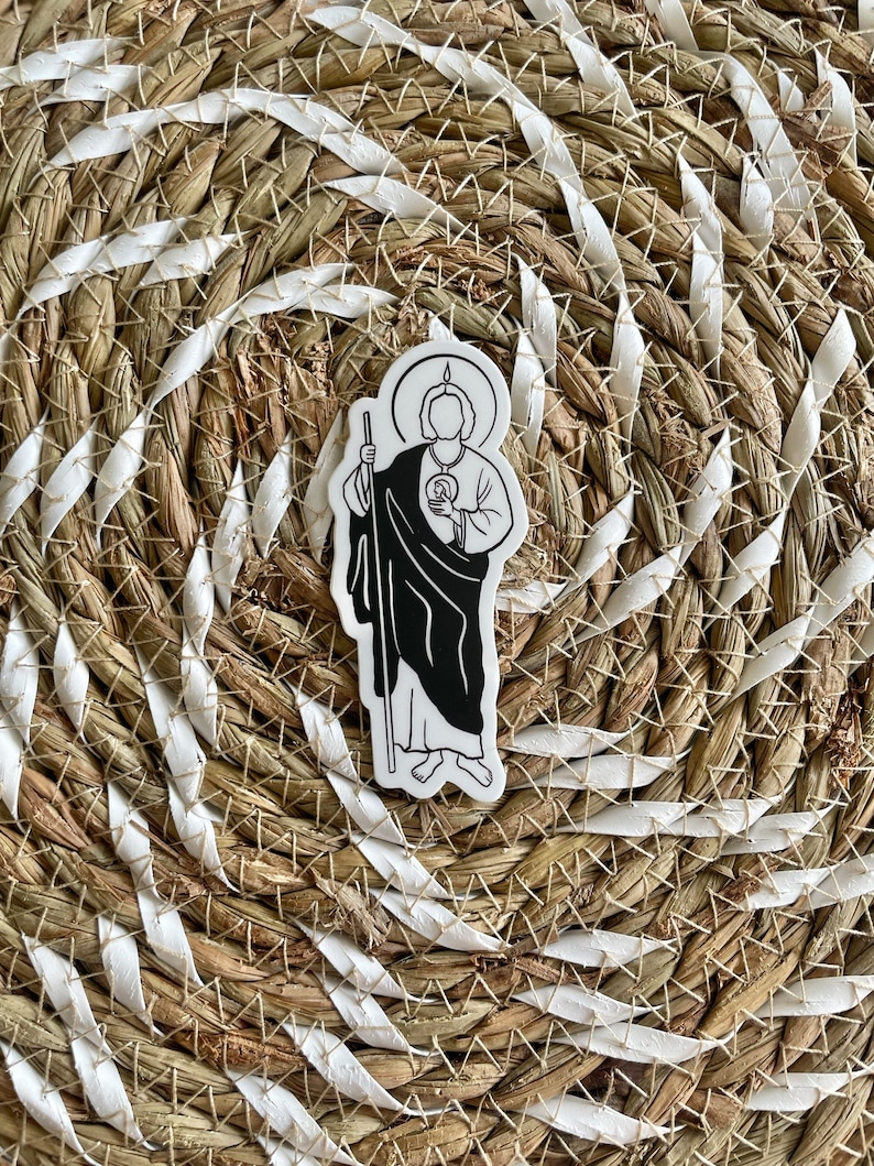 San Judas Tadeo Sticker. Saint Jude Sticker. St. Jude. Jude the Apostle ...
