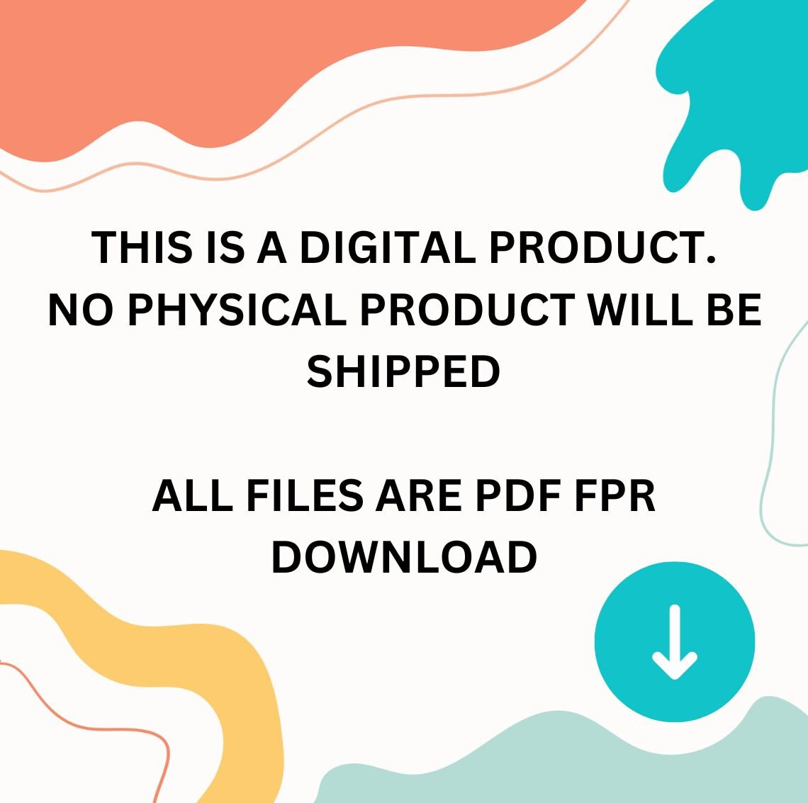 Digital Fitness Planner Pdf, Instant Download PDF for Goal Setting ...