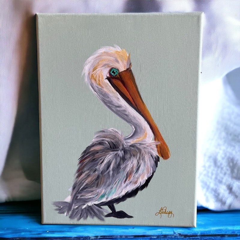 Pelican Paintings - Etsy