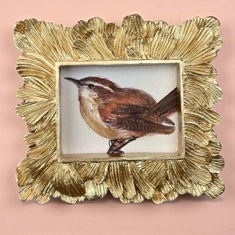 Wren Painting Small - Etsy