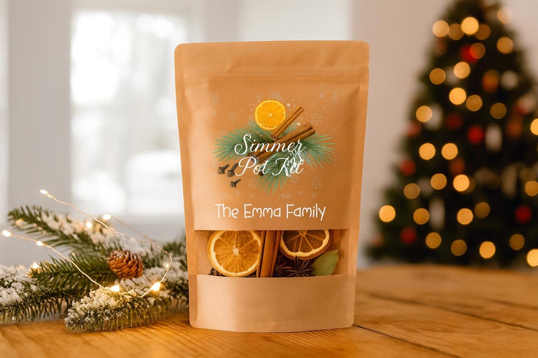 12 Pcs Bridal Shower Favor – Christmas Morning Simmer Pot | Cozy Winter ...